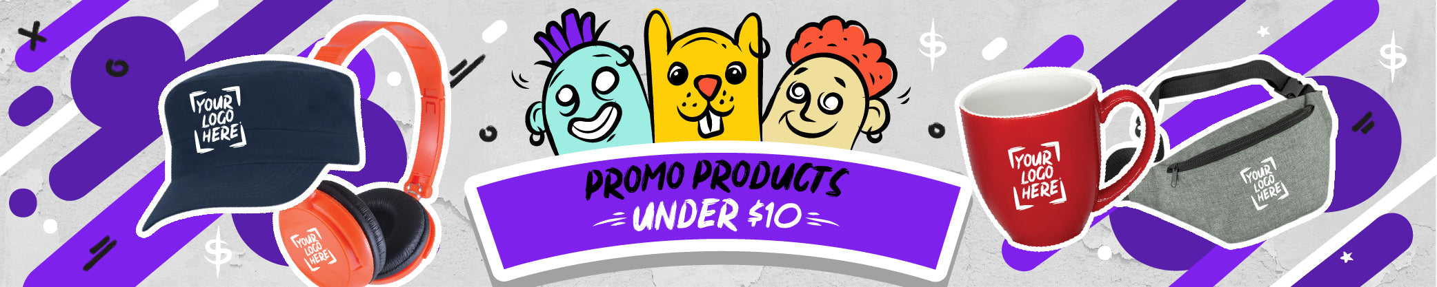 Custom Promo Gear under $10 | Branded Merchandise under $10 — Promo Punks®