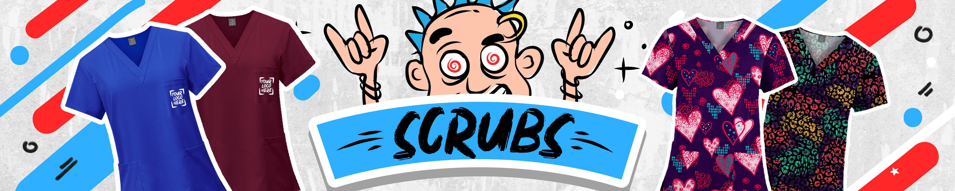 Custom & Branded Scrubs | Medical Scrubs with your Logo — Promo Punks®
