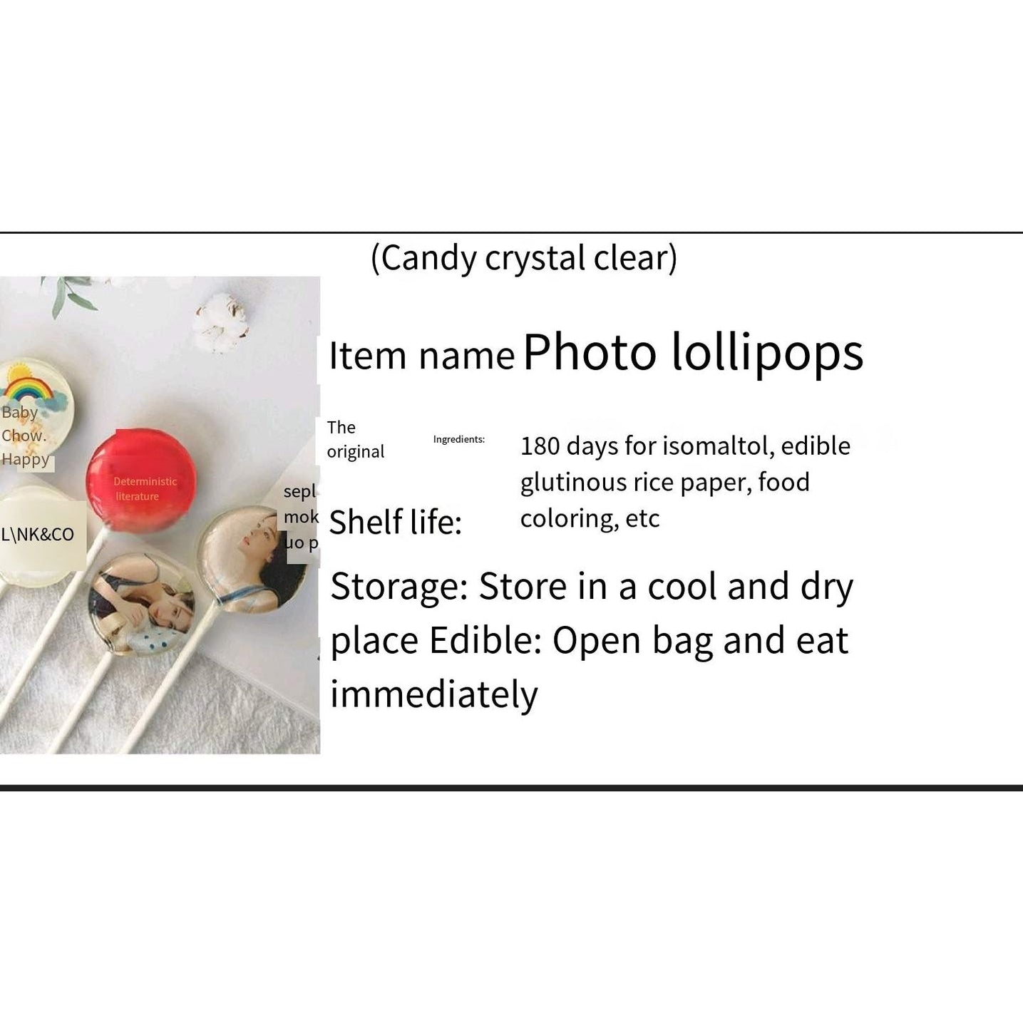 Branded Promo Logo Lollipops | Custom Promotional Confectionery — Promo ...