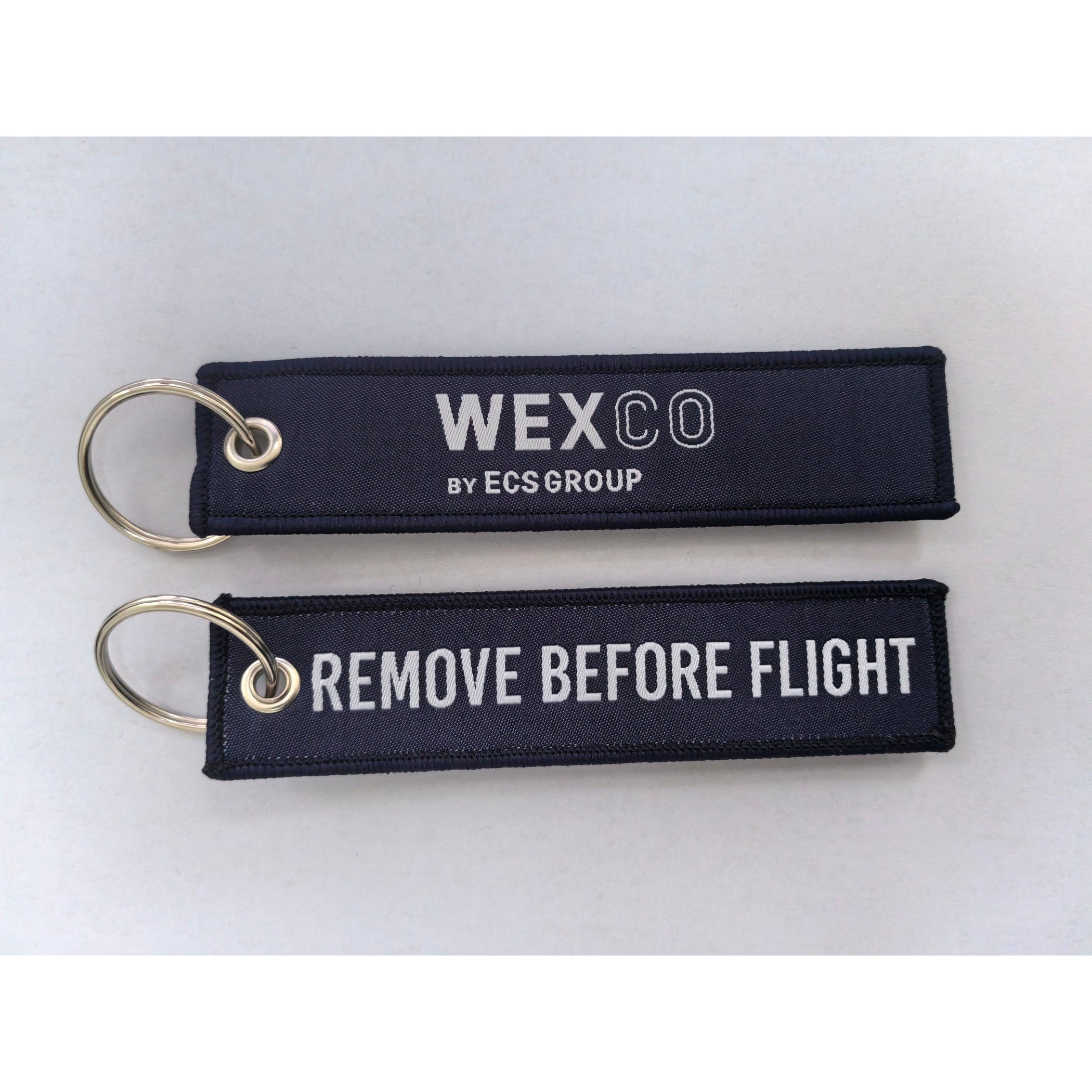 Logo Branded Remove Before Flight Key Chain | Promotional Keyring