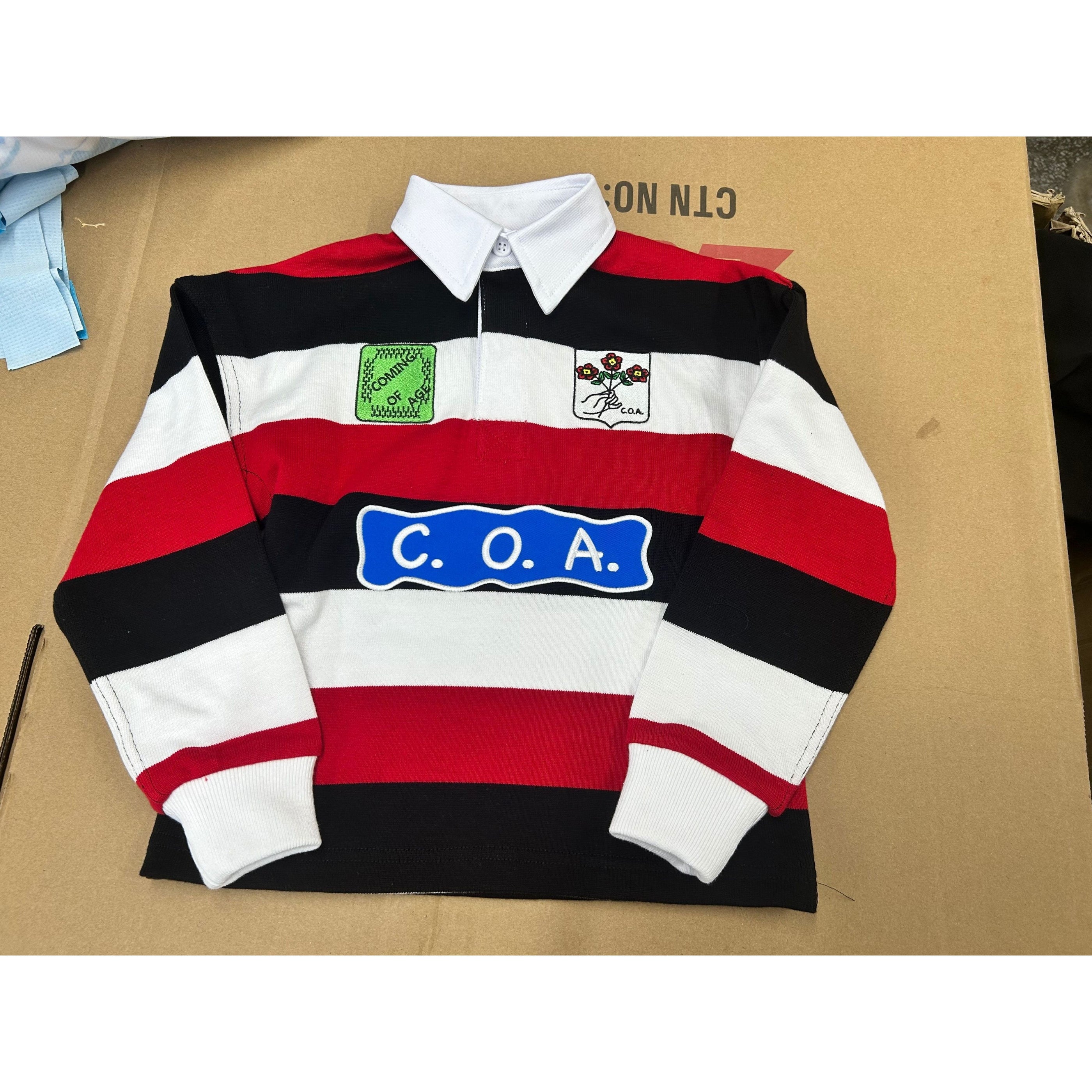 Custom School Leaver Rugby Jersey | Customisable Promotional Year 12 Jersey
