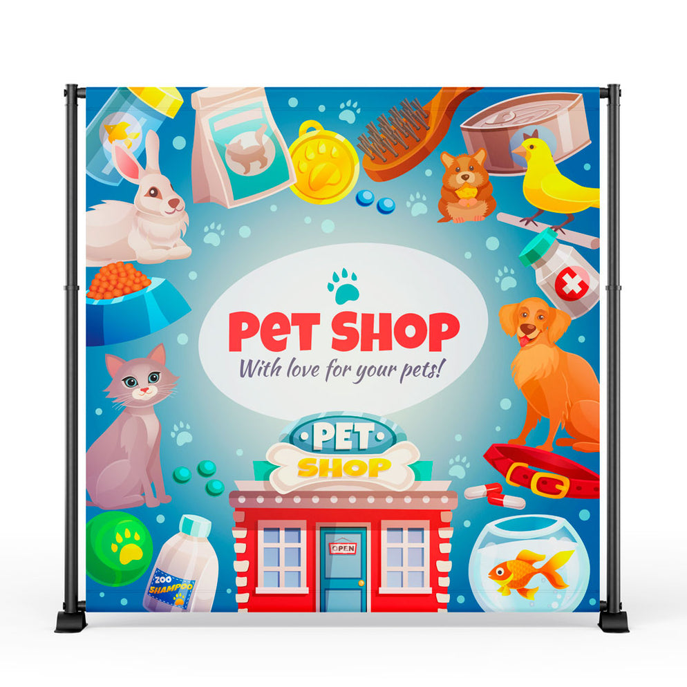 Adjustable Media Wall | Customisable Promotional Event Signage — Promo ...