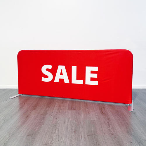 Crowd Control Barrier | Customisable Promotional Event Signage — Promo ...