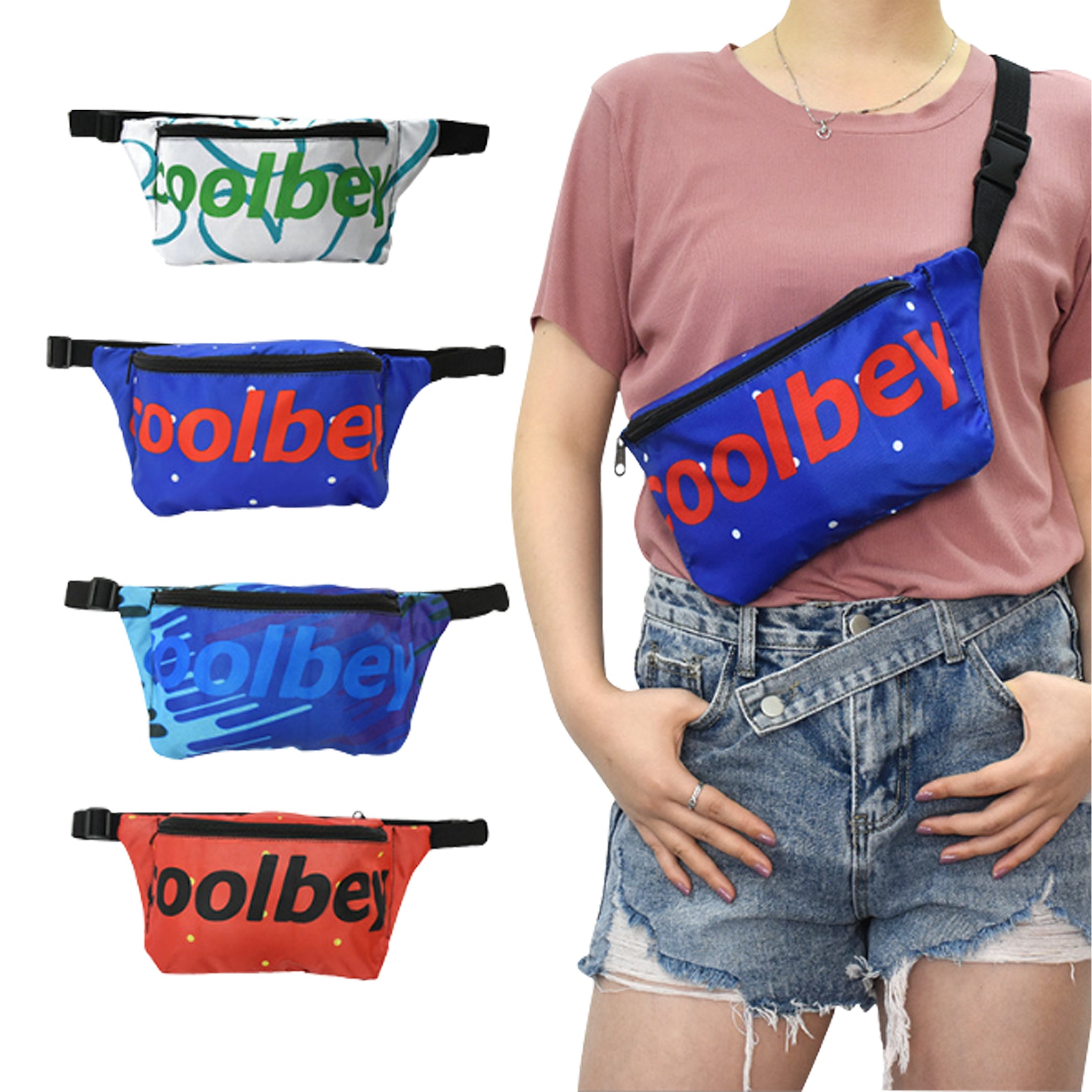 Branded Sublimation Bum Bag | Custom Promotional Belt Bag — Promo Punks®