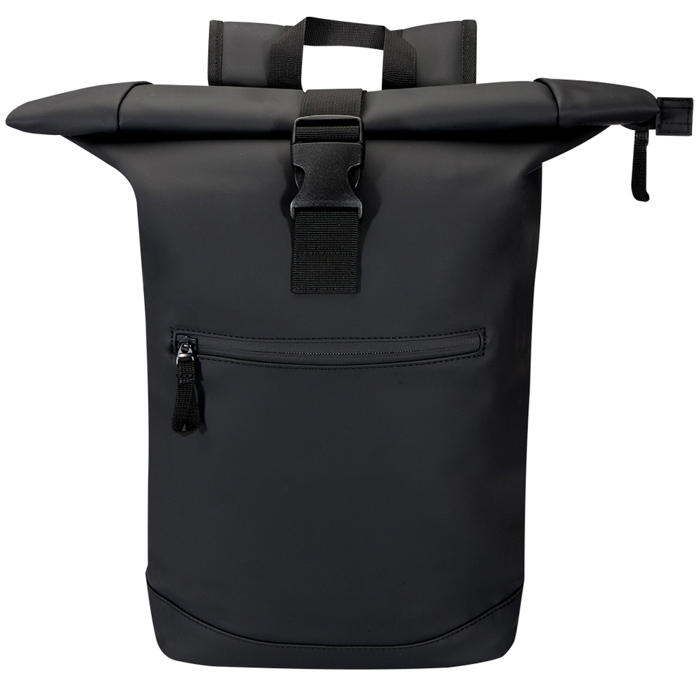 Resi Recycled Roll-Top Backpack | Brandable Promotional Roll Top ...