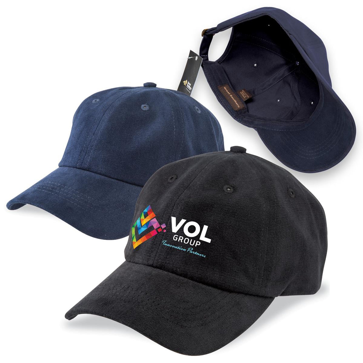 Custom Branded Caps Chino Hat | Promotional Chino Hat — Promo Punks®