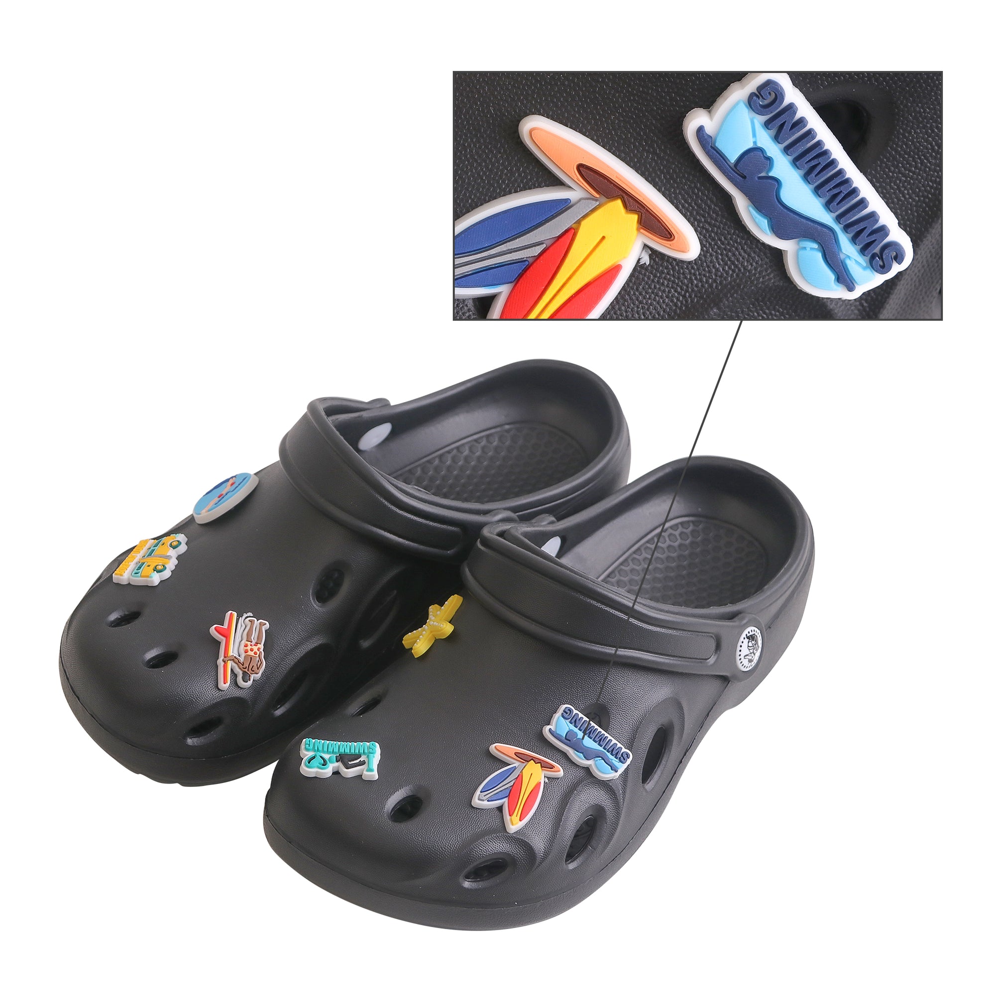 Branded Promotional Clog Shoe Crocs Jibbitz | Custom Promotional Shoe ...