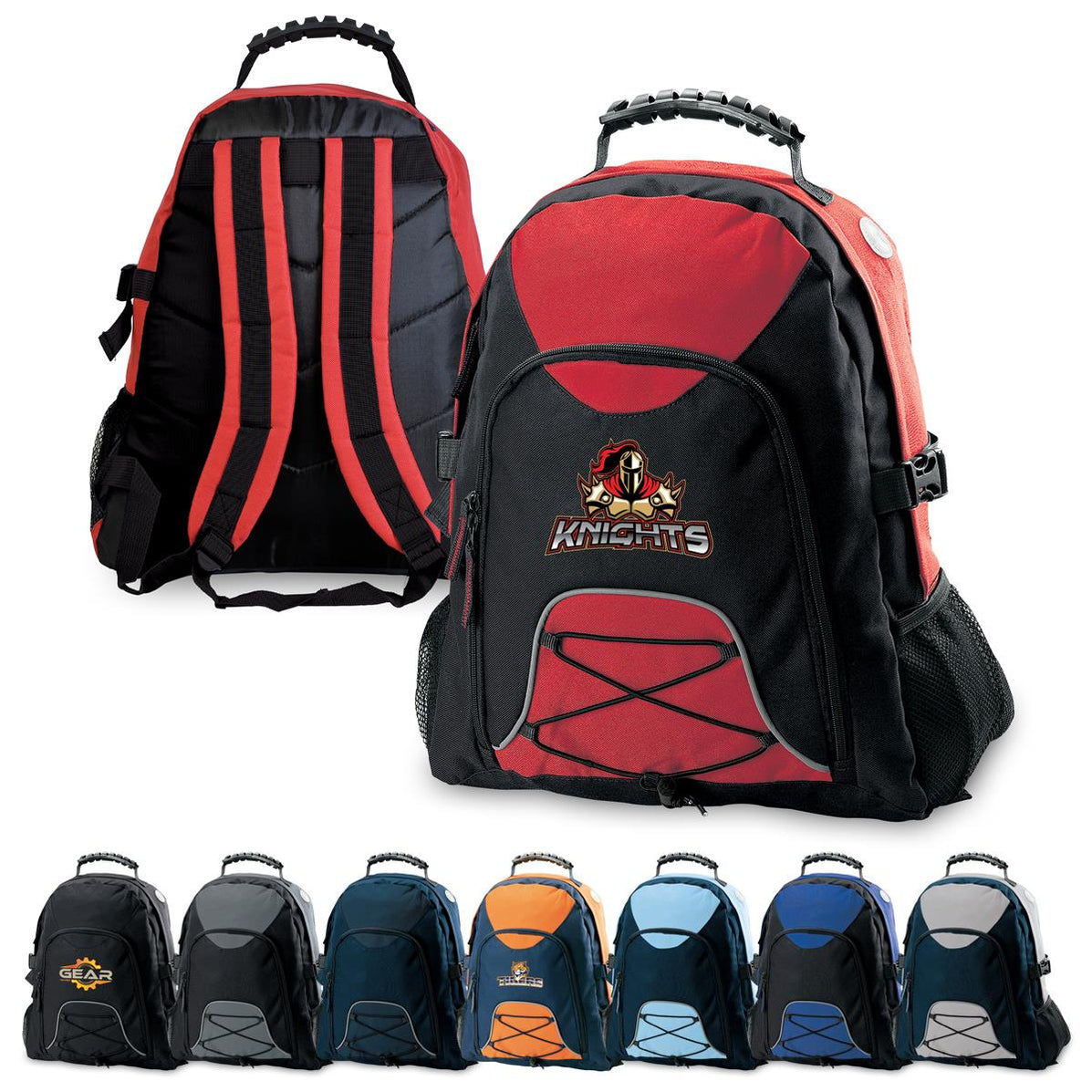 Custom Branded Backpack Bag | Promotional Backpack Bag — Promo Punks®