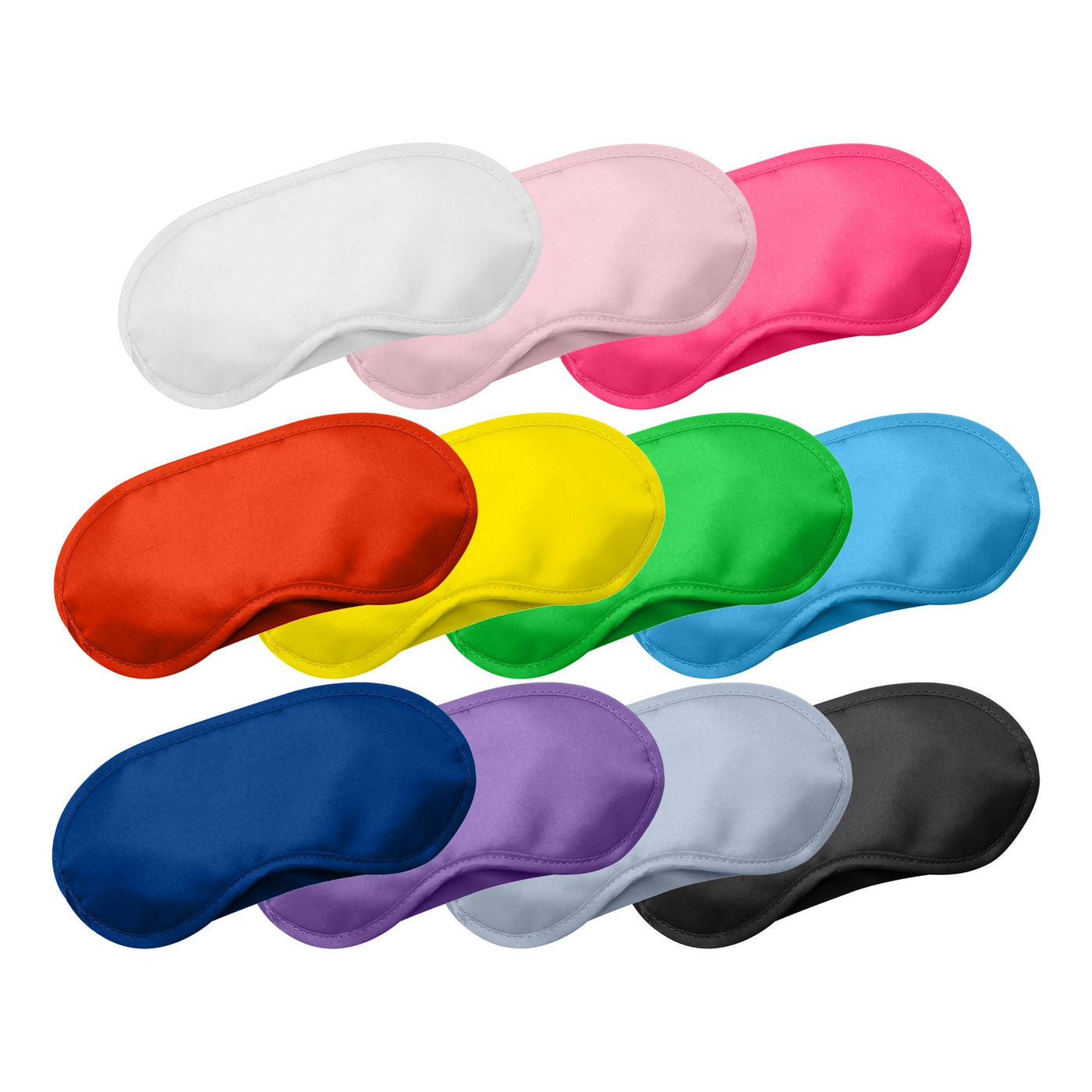 Logo Print Promo Eye Mask | Custom Branded Promotional Travel Eye Mask ...