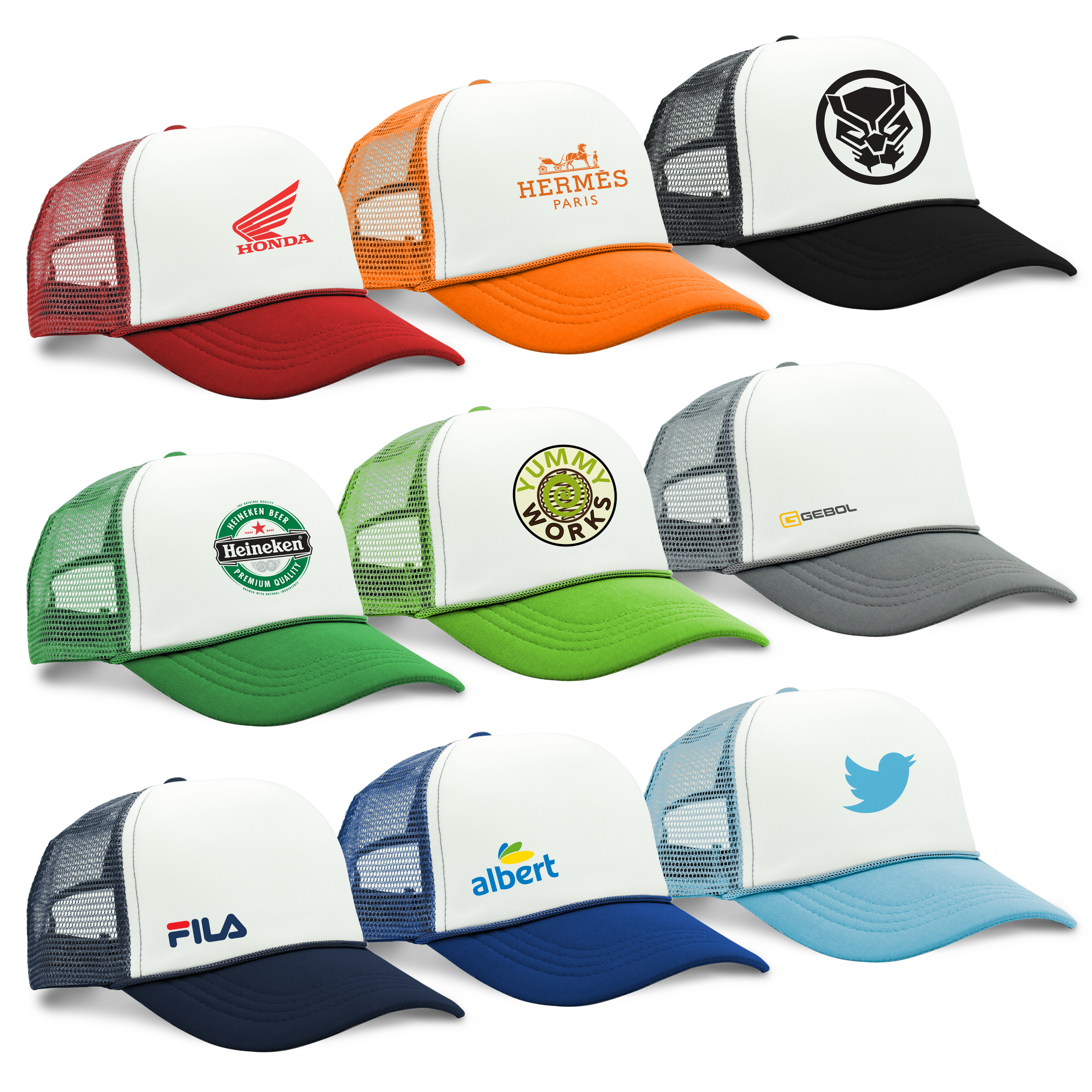 Branded Promotional Roadhouse Cap | Promotional Trucker Cap — Promo Punks®