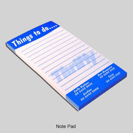 Custom Promotional Magnetic Memo Notepads - 25 Leaf | Custom Branded ...