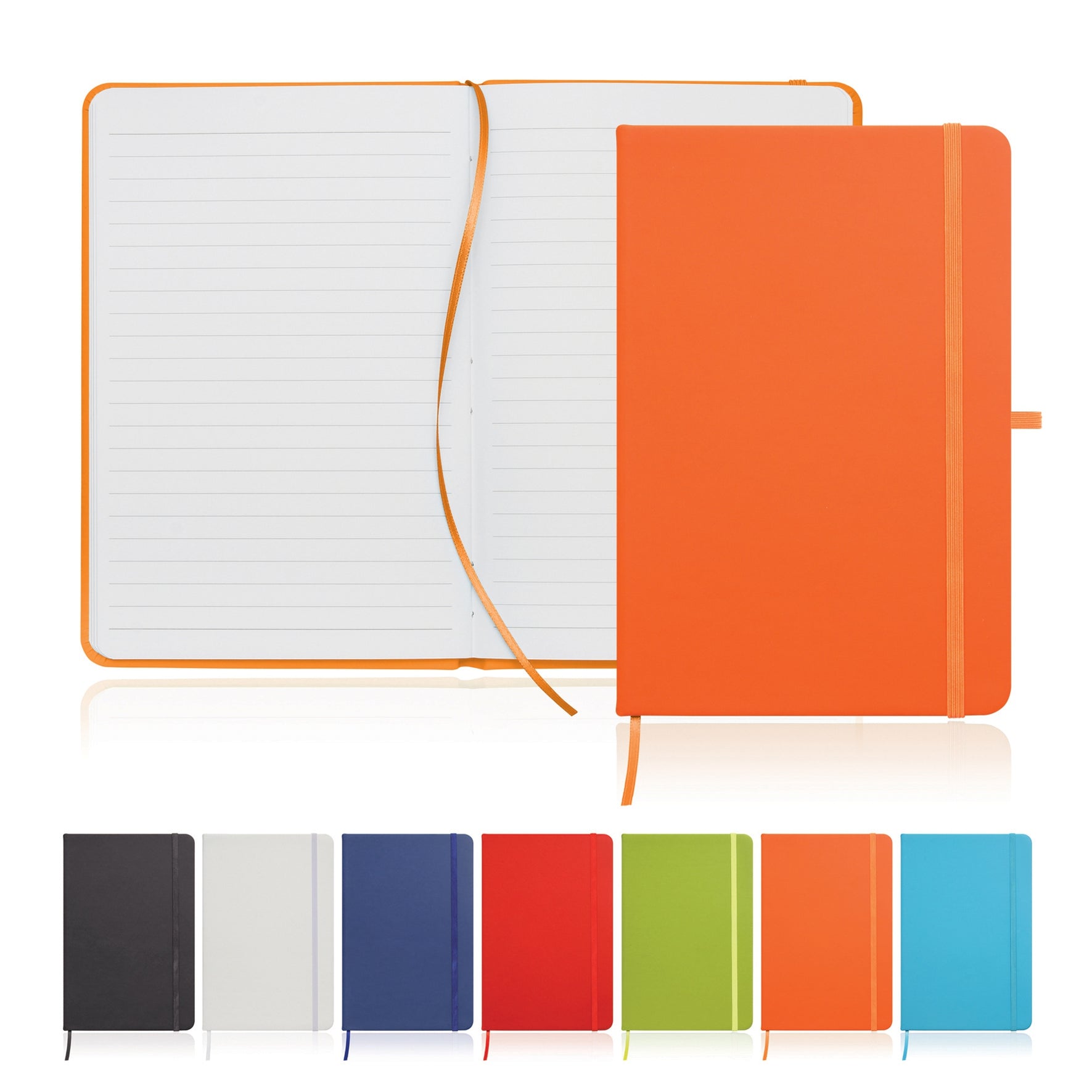 A5 Soft Touch Notebooks | Customisable Promotional Notebook