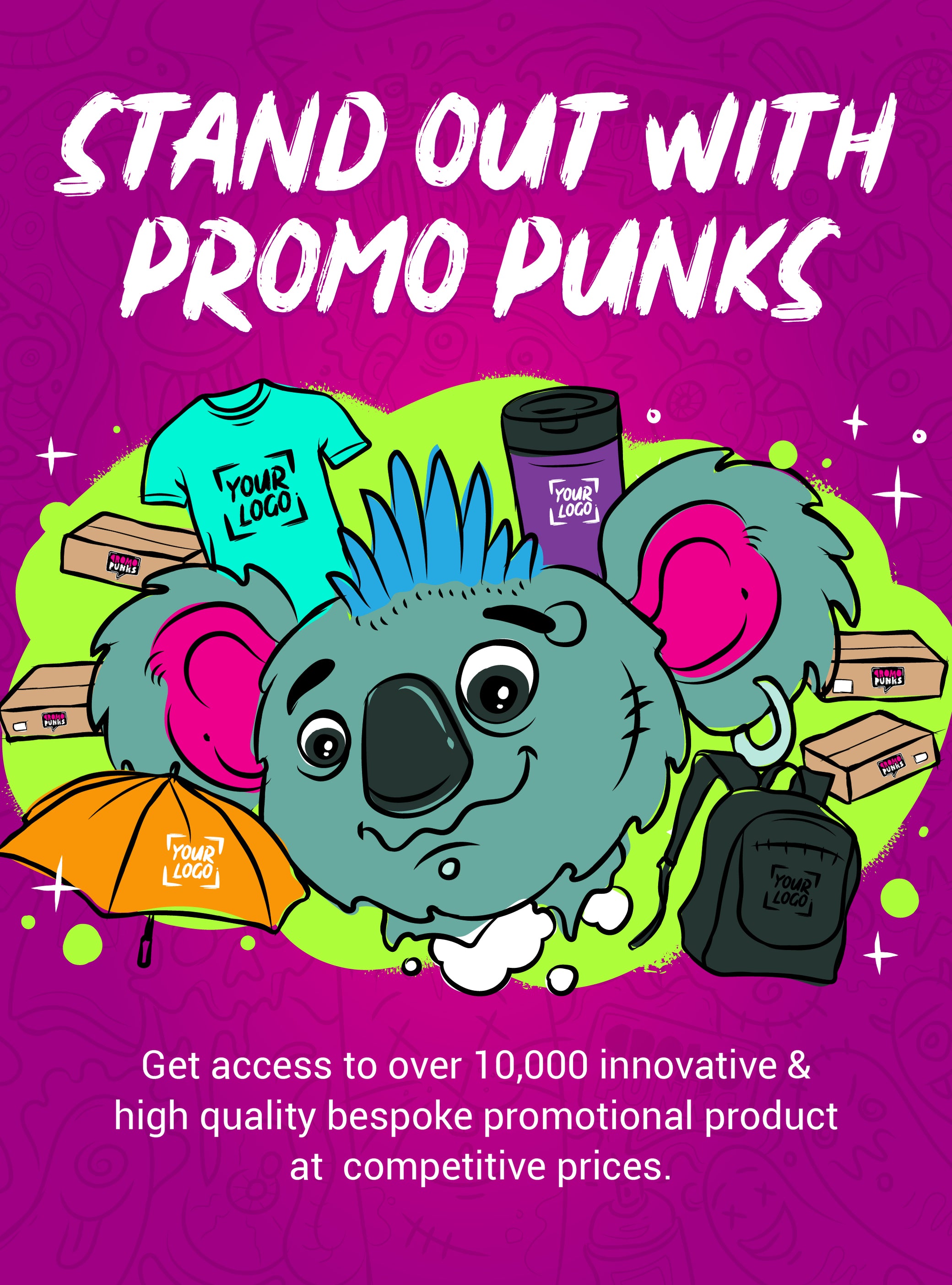 Promotional Products & Custom Corporate Branded Merch | Promo Punks®