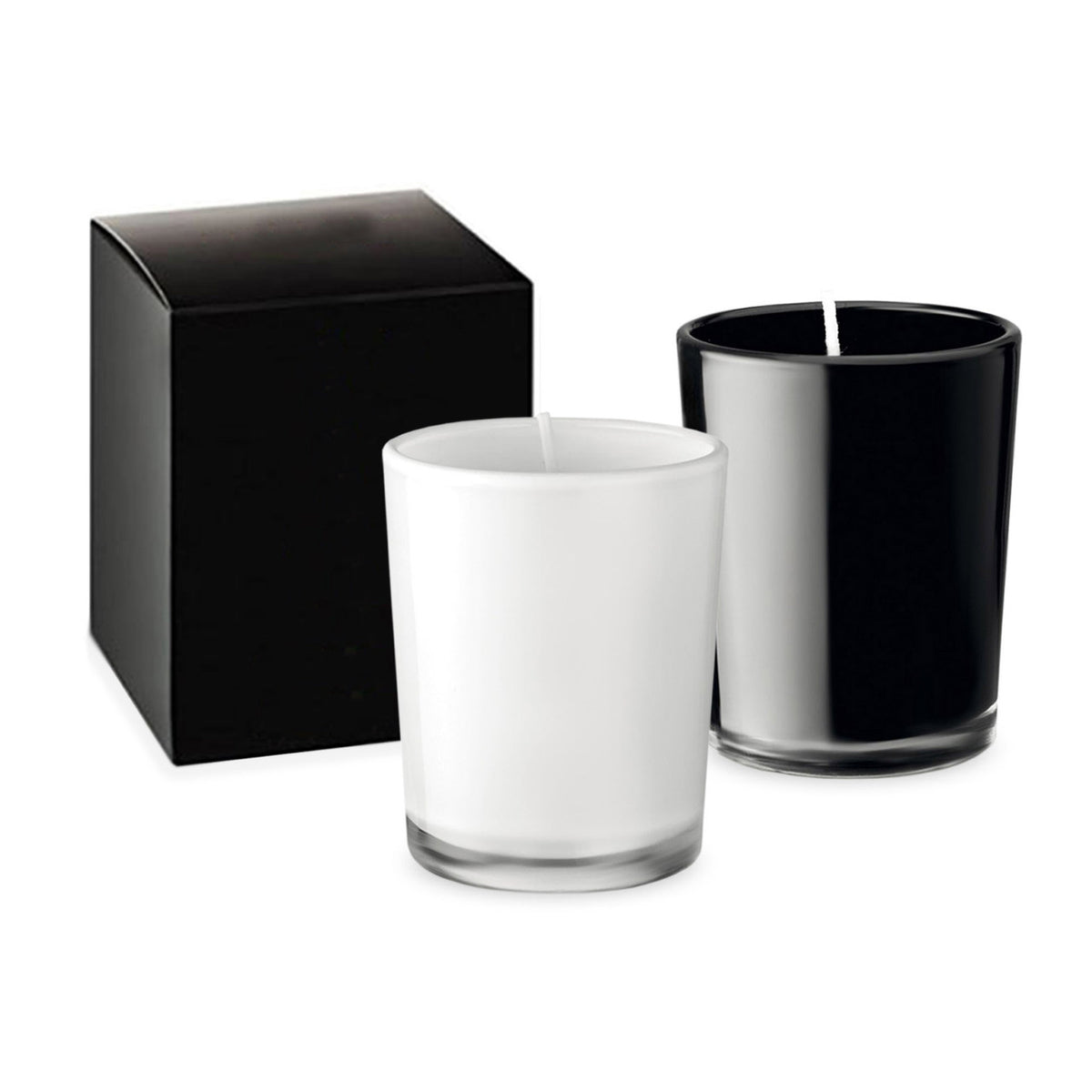Branded Business Promo Glass Candle | Customisable Promotional Candles ...