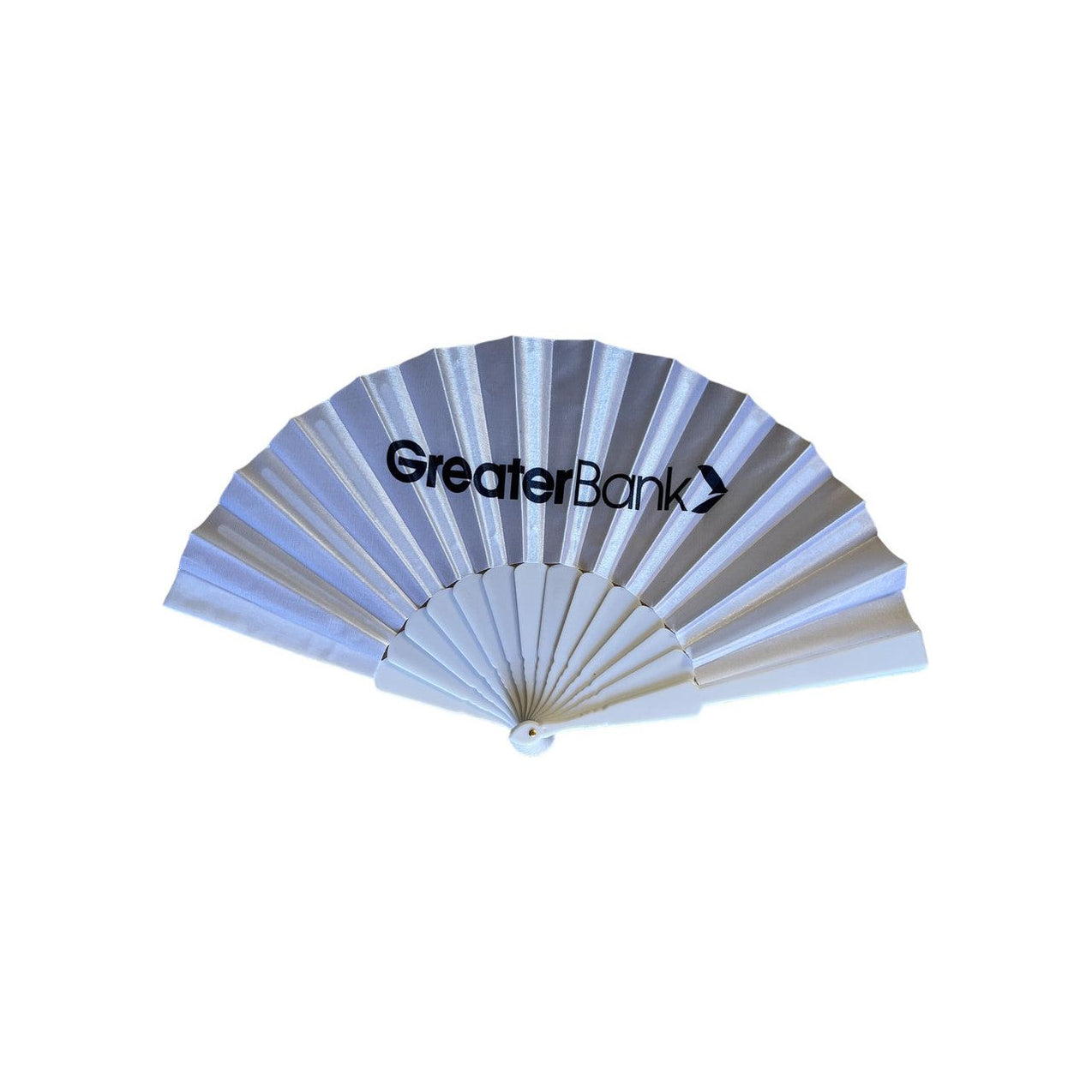 Branded Printed Fabric Hand Fans | Customisable Promotional Office Hand Fan
