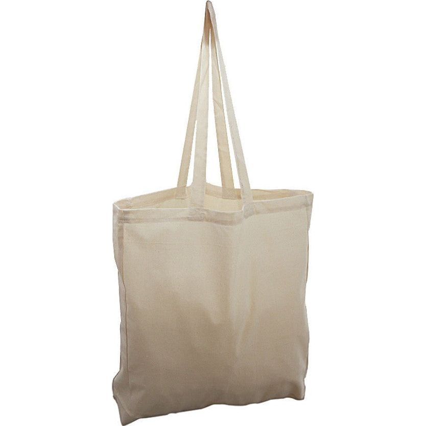 Promotional Long Handle Calico Bag With Gusset | Customisable ...